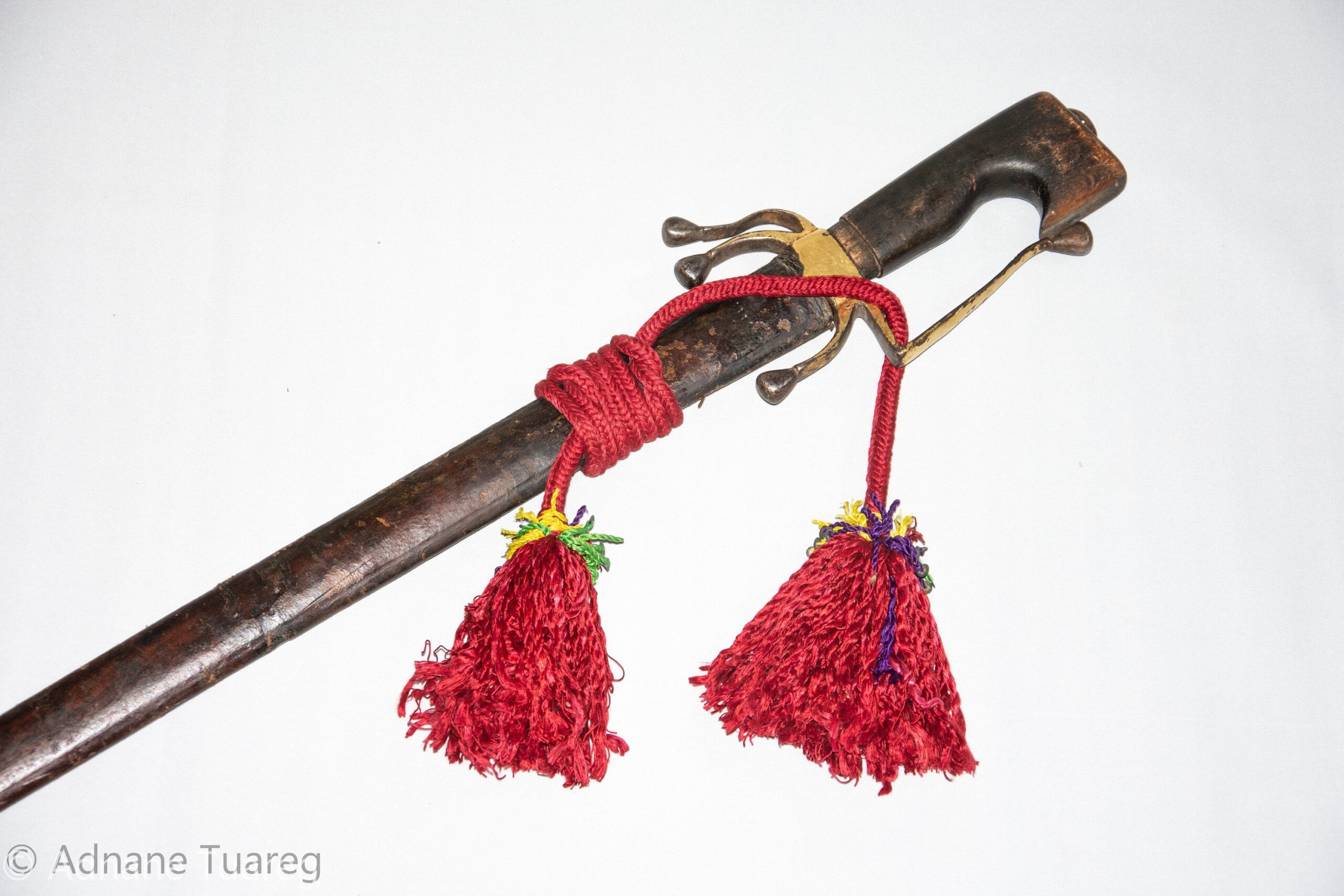 19th C. Islamic Arabic Moroccan NIMCHA Sword - Etuareg