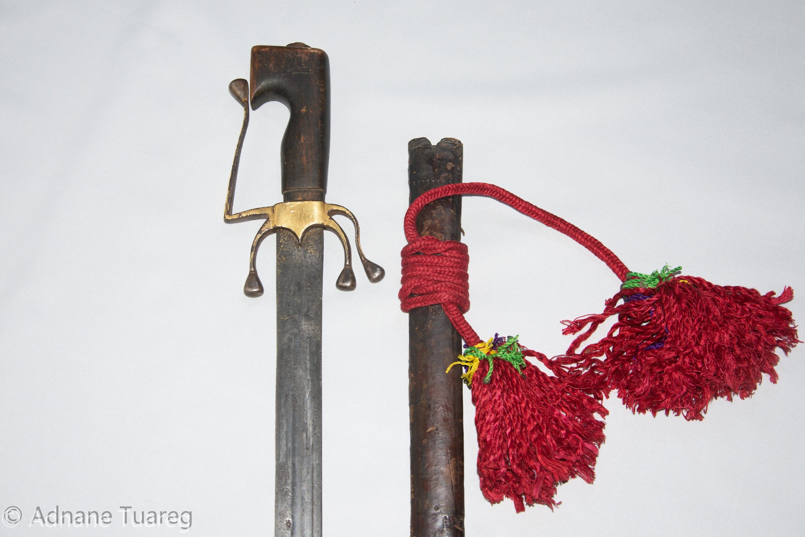 19th C. Islamic Arabic Moroccan NIMCHA Sword - Etuareg