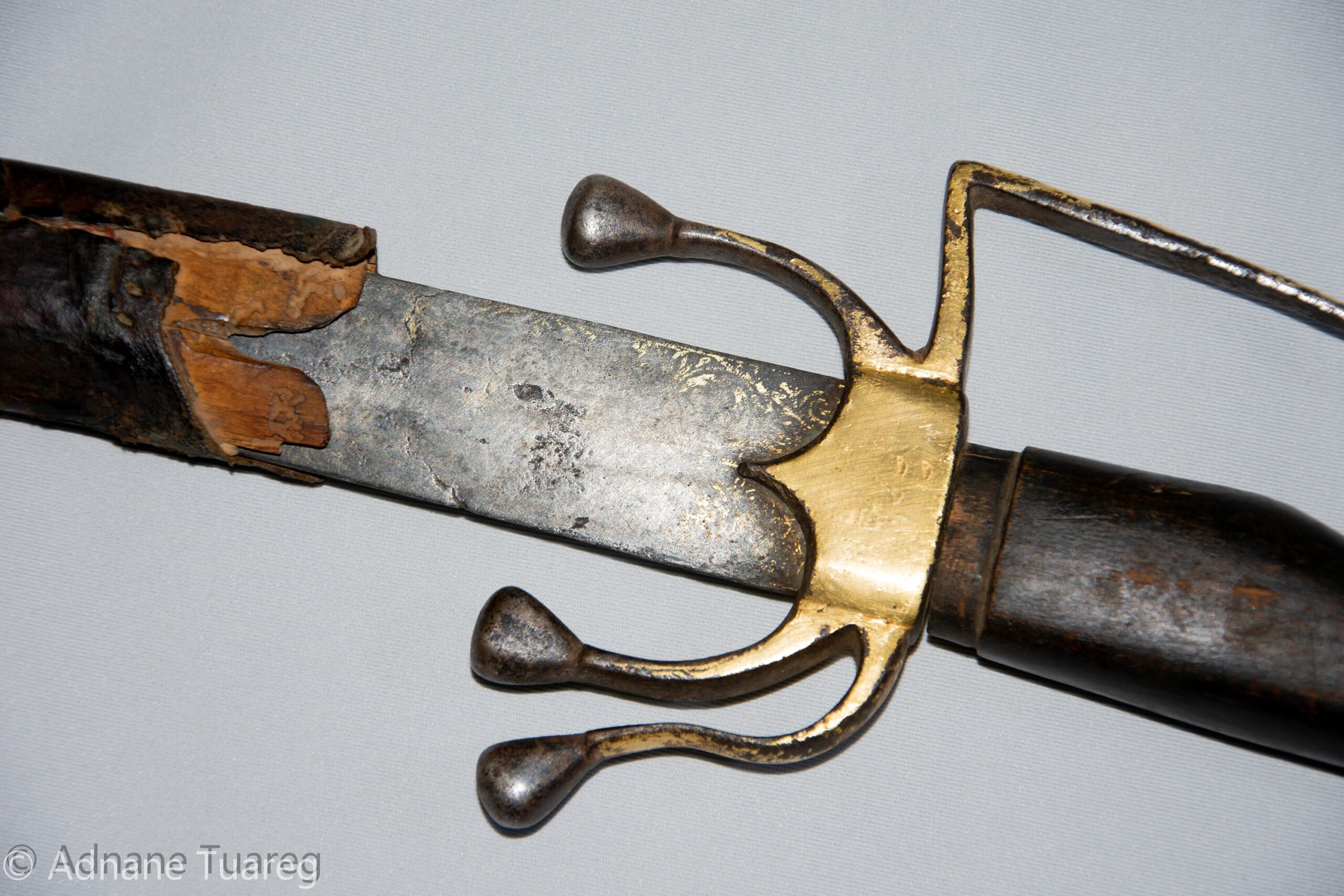 19th C. Islamic Arabic Moroccan NIMCHA Sword - Etuareg