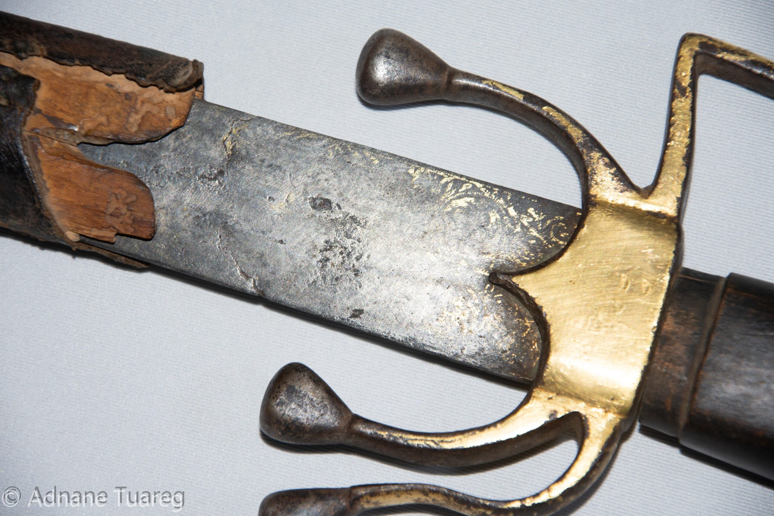 19th C. Islamic Arabic Moroccan NIMCHA Sword - Etuareg