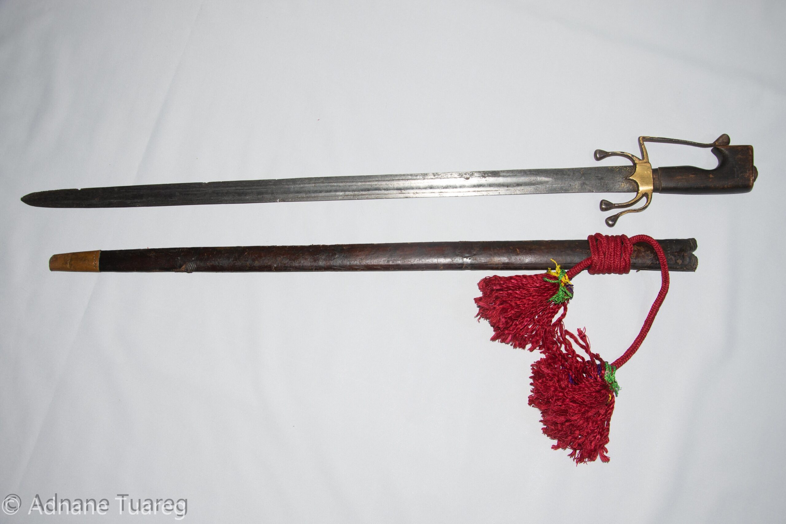 19th C. Islamic Arabic Moroccan NIMCHA Sword - Etuareg
