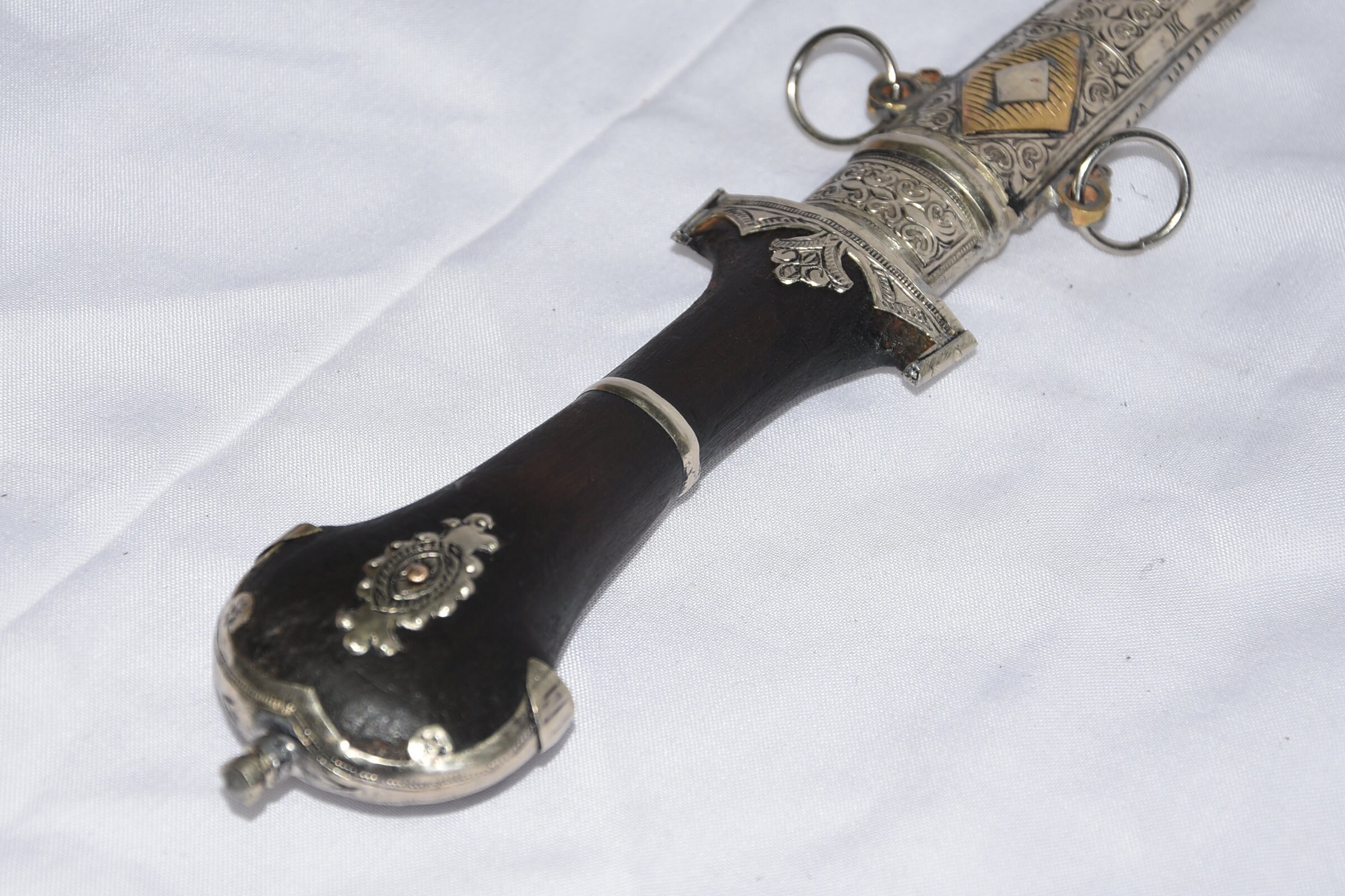 Arabic Dagger Islamique Dagger, Couteau islamique, Jambuya Khanjar , Poignard fait main ...