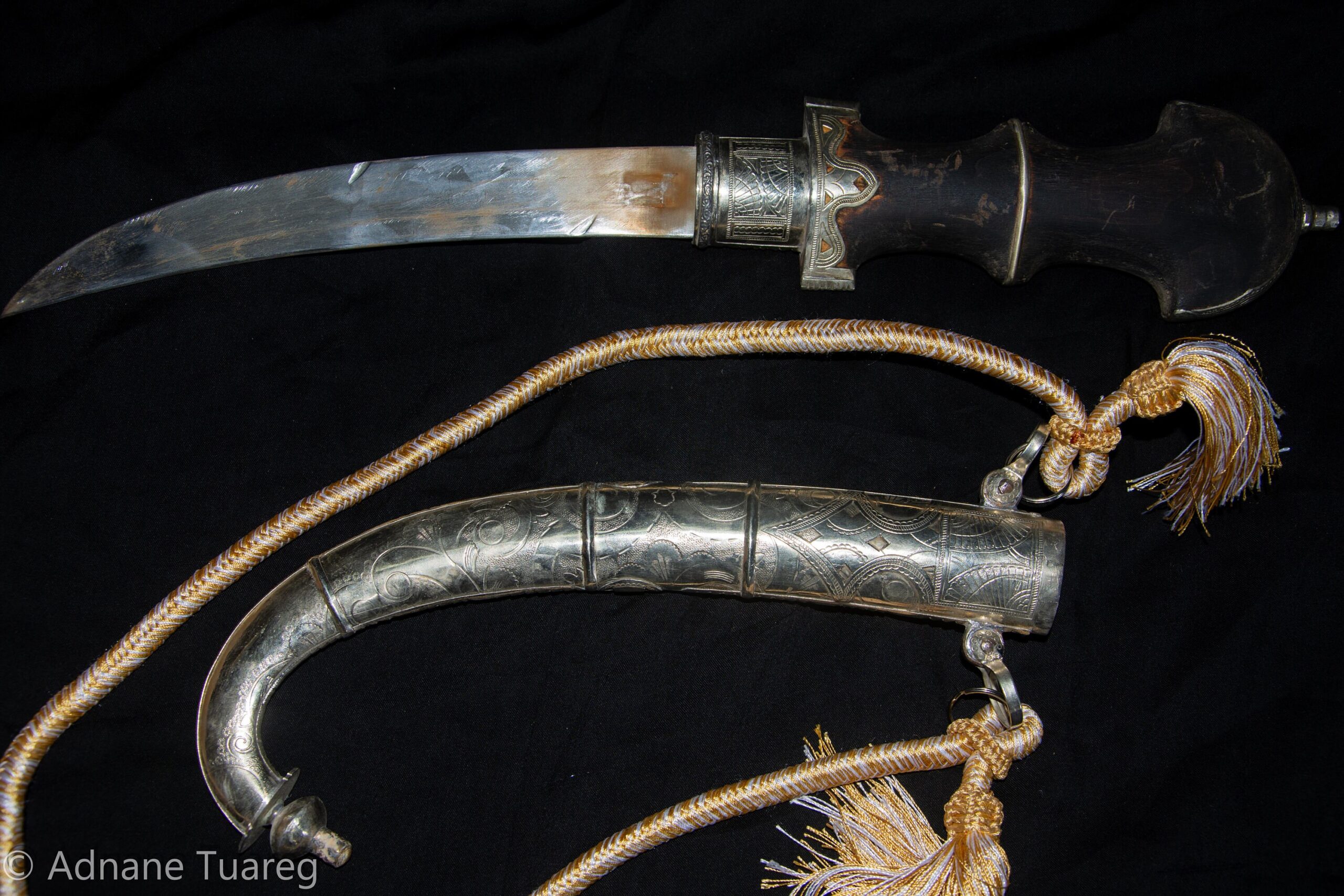 Moroccan Dagger Knife Handmade Koummya moroccan craft is big dagger ...
