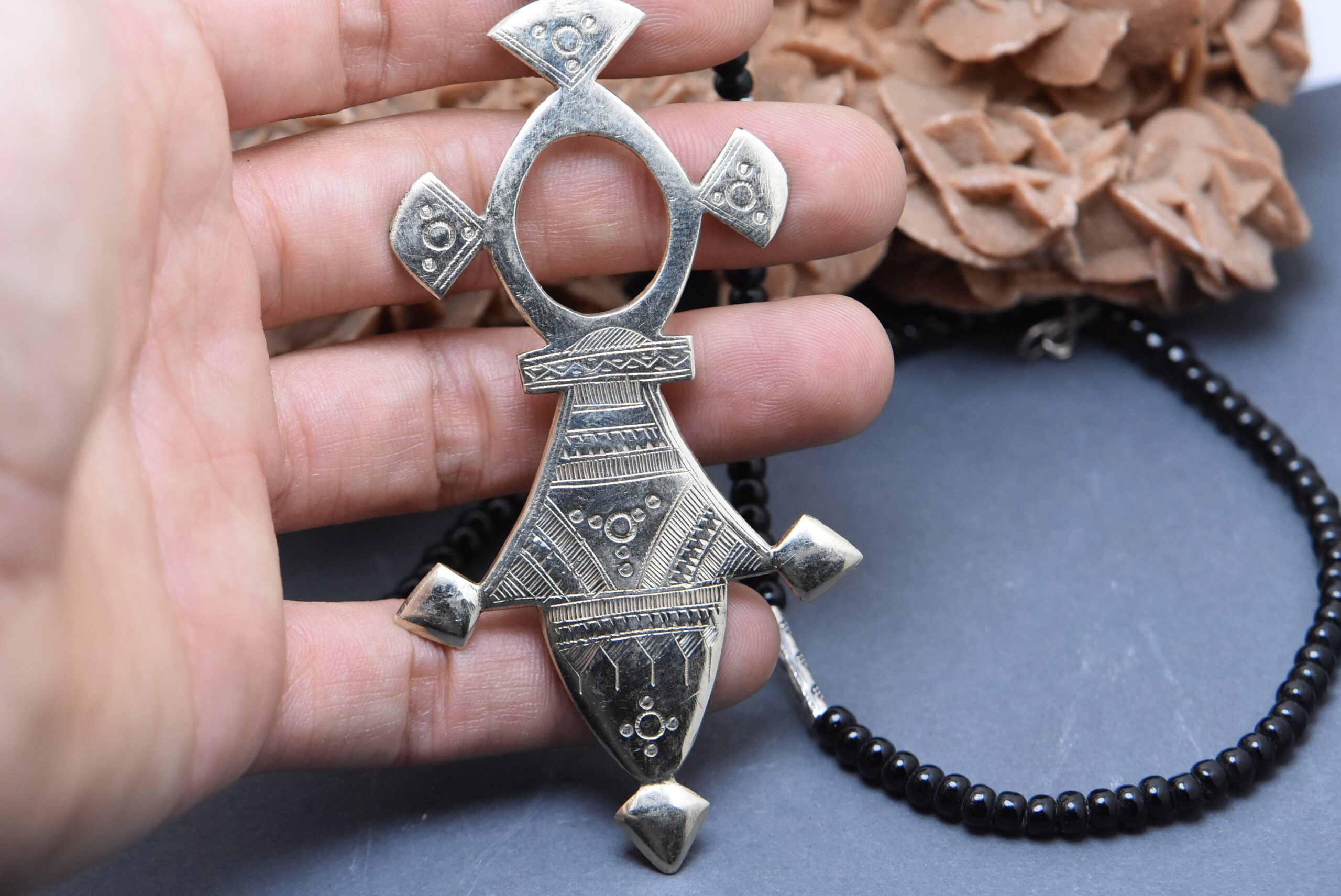 Touareg Croix Du Sud Argent - Agadaz Niger - Etuareg