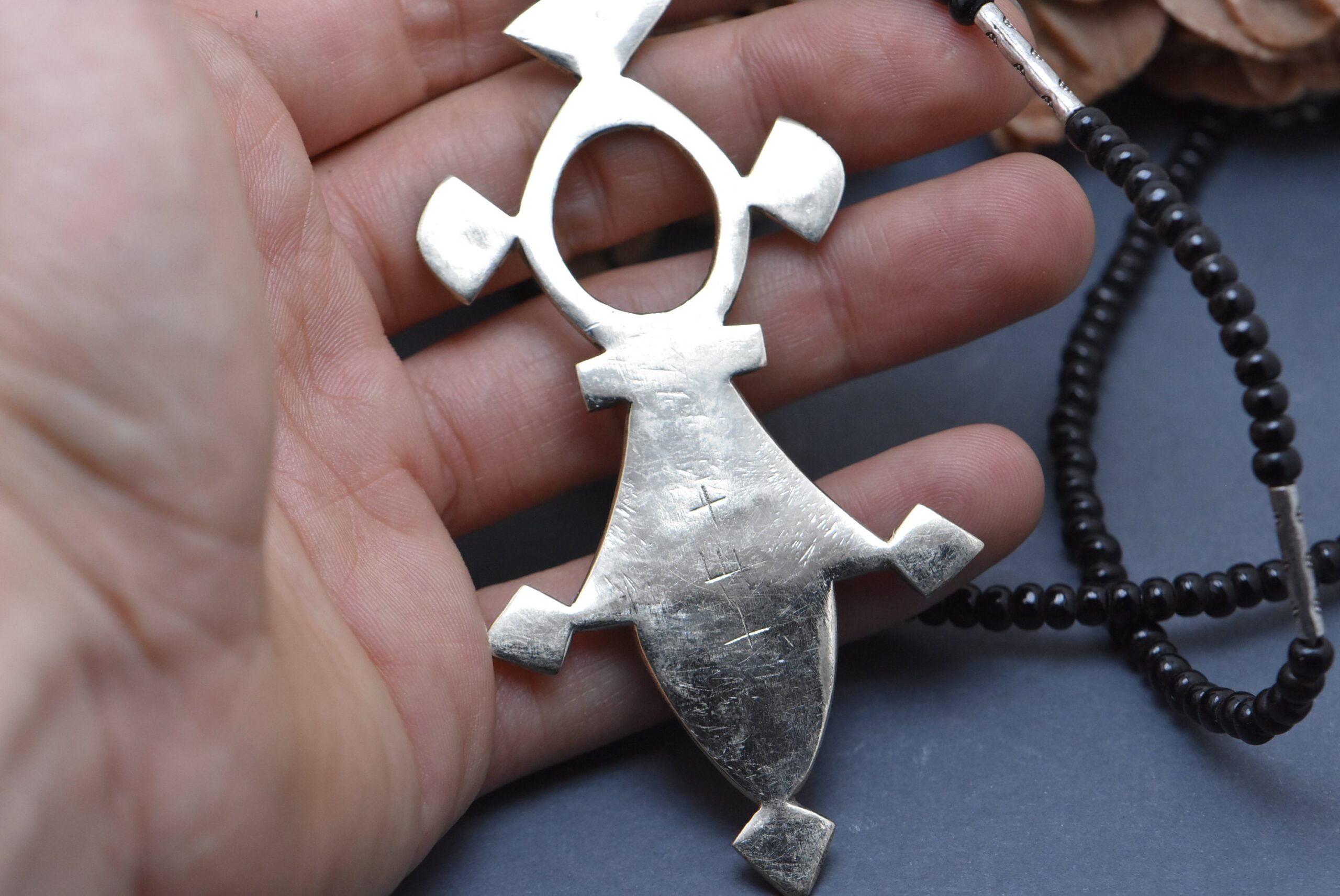 Touareg Croix Du Sud Argent - Agadaz Niger - Etuareg