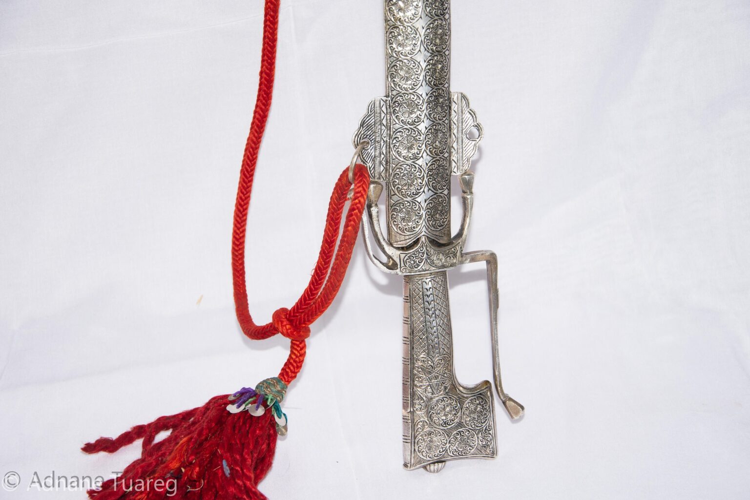 moroccan sword Nimcha silver old 19th , very rare sword silver - Etuareg