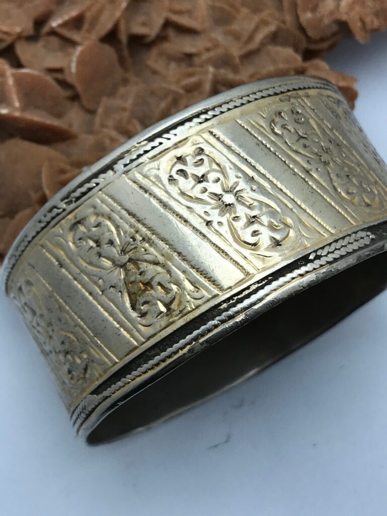 ethnic bangle moroccan,engraving handmade,vintage african bracelet ...