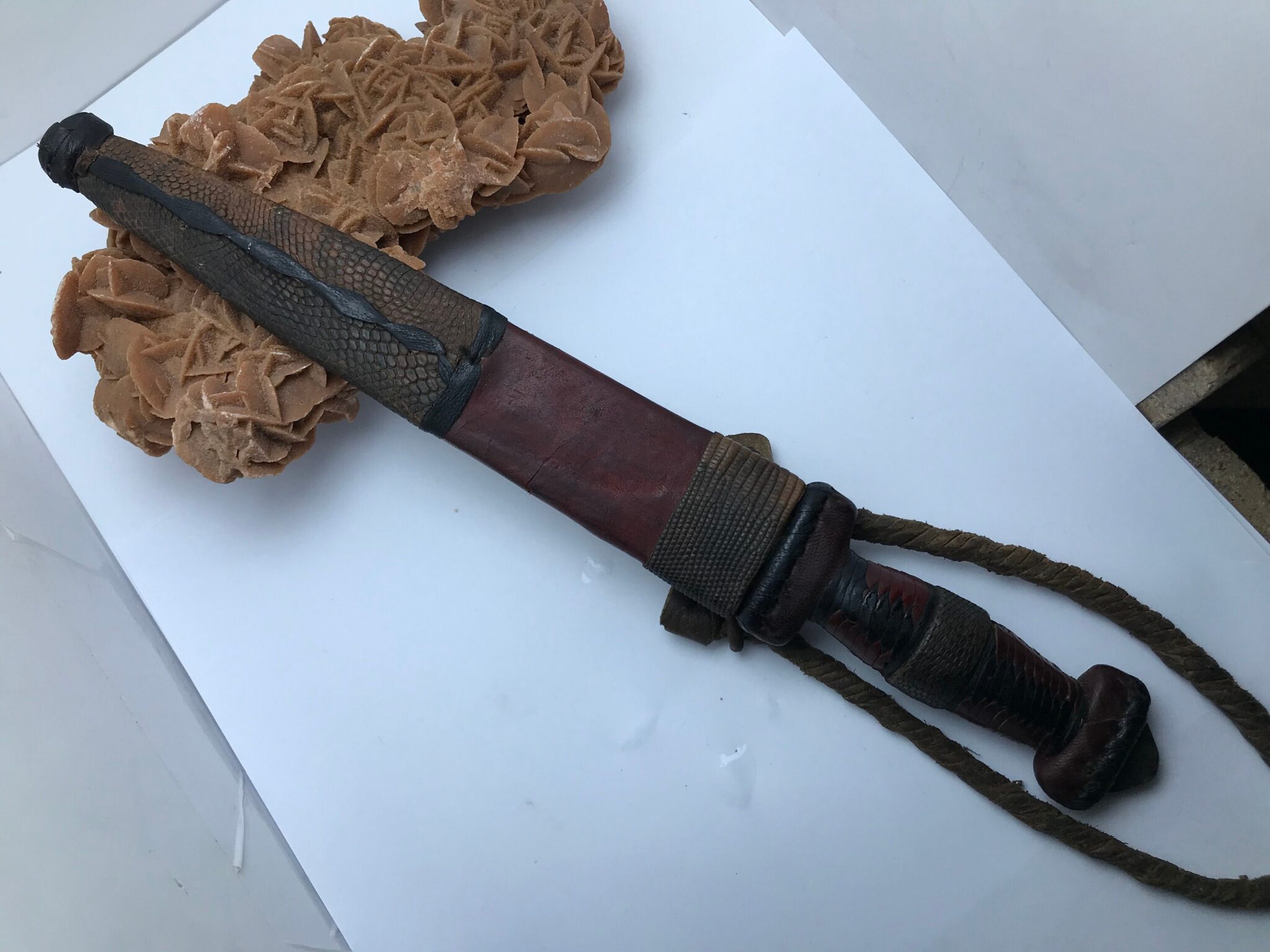 Antique Tuareg Tedda (Tubu) dagger - North Africa dagger , ethnic ...
