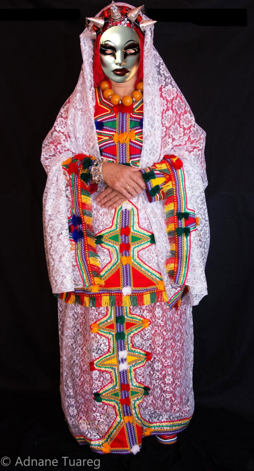Berber Dress Set , Tamazight Dress Set Complete With Headdress Berber ...