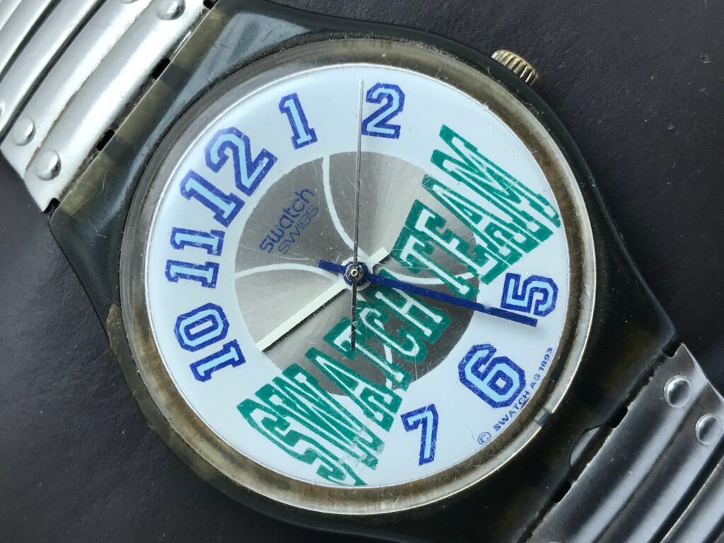 Swatch watch LIMITED RARE Swatch Team AR 66 Champ 1993,vintage swatch ...