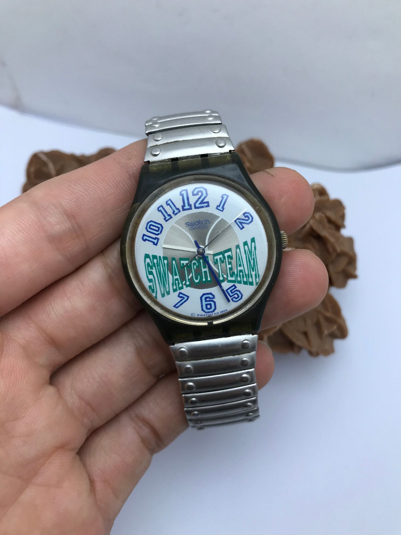 Swatch watch LIMITED RARE Swatch Team AR 66 Champ 1993,vintage swatch ...