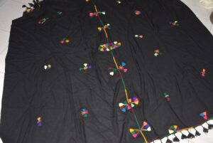 Berber Scarf Embroidery ,Morocco berber clothing Tahrouyt mood Tribal ...