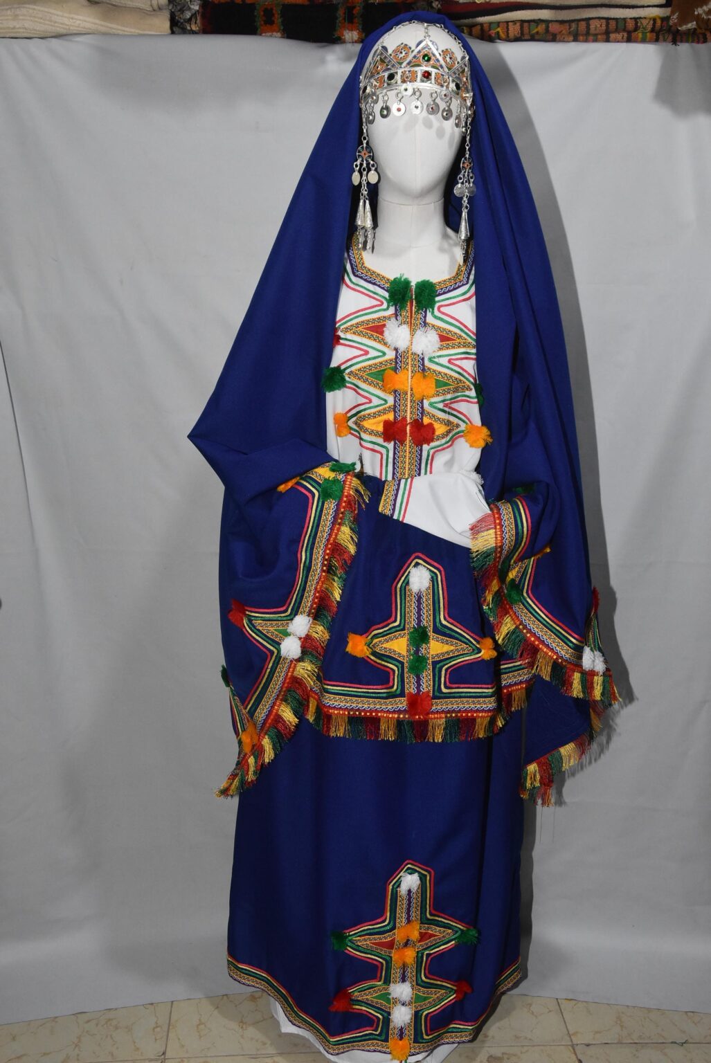 Berber Set Dress Amazigh Cloth set 4 Piece Headdress berber caftan and ...